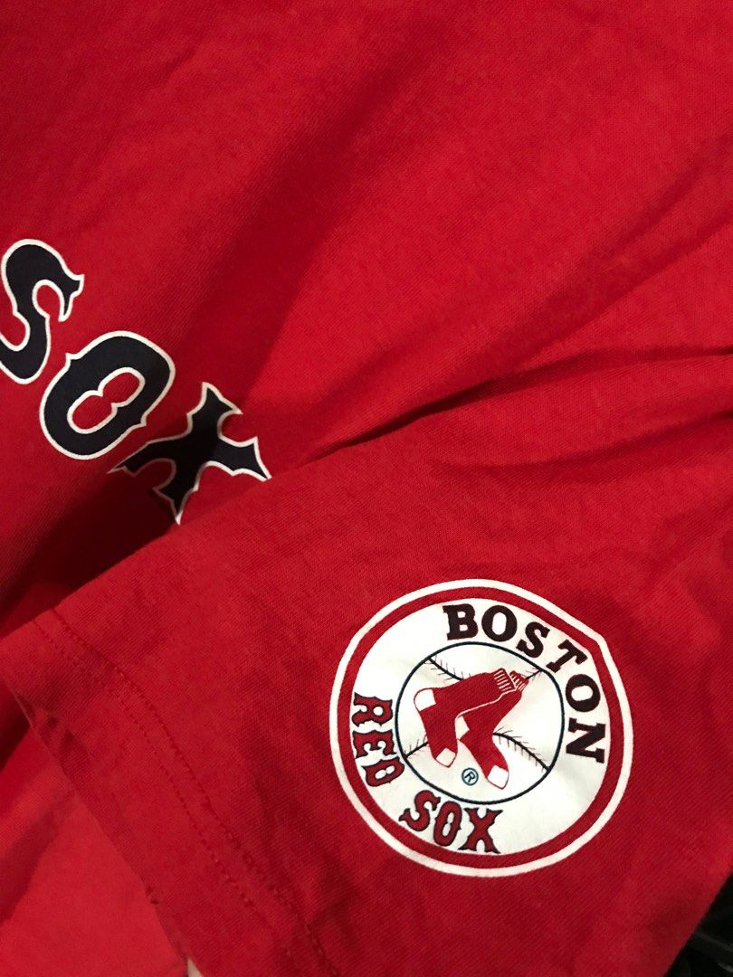 Nike Red Sox MLB baseball Swoosh logo, Men's Fashion, Tops & Sets ...