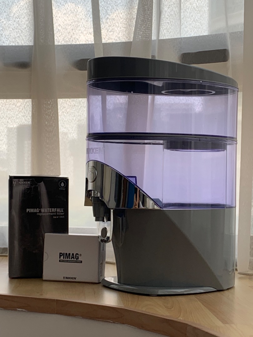 Nikken Pimag waterfall Waterfilter, TV & Home Appliances, Kitchen ...