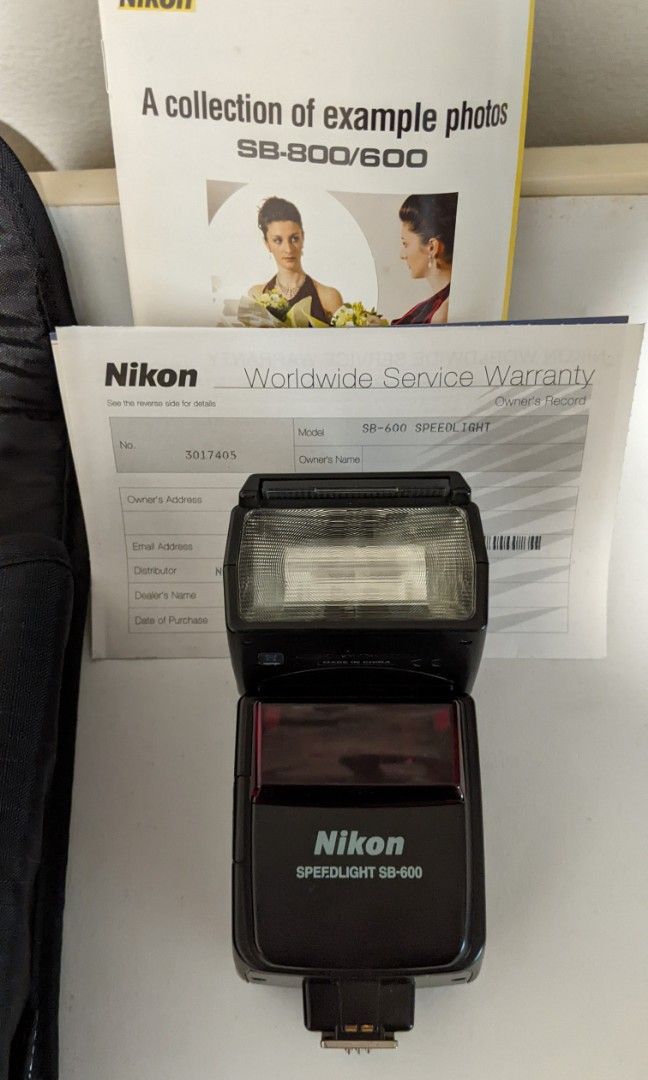 Nikon SB600 external flash, Photography, Photography Accessories ...