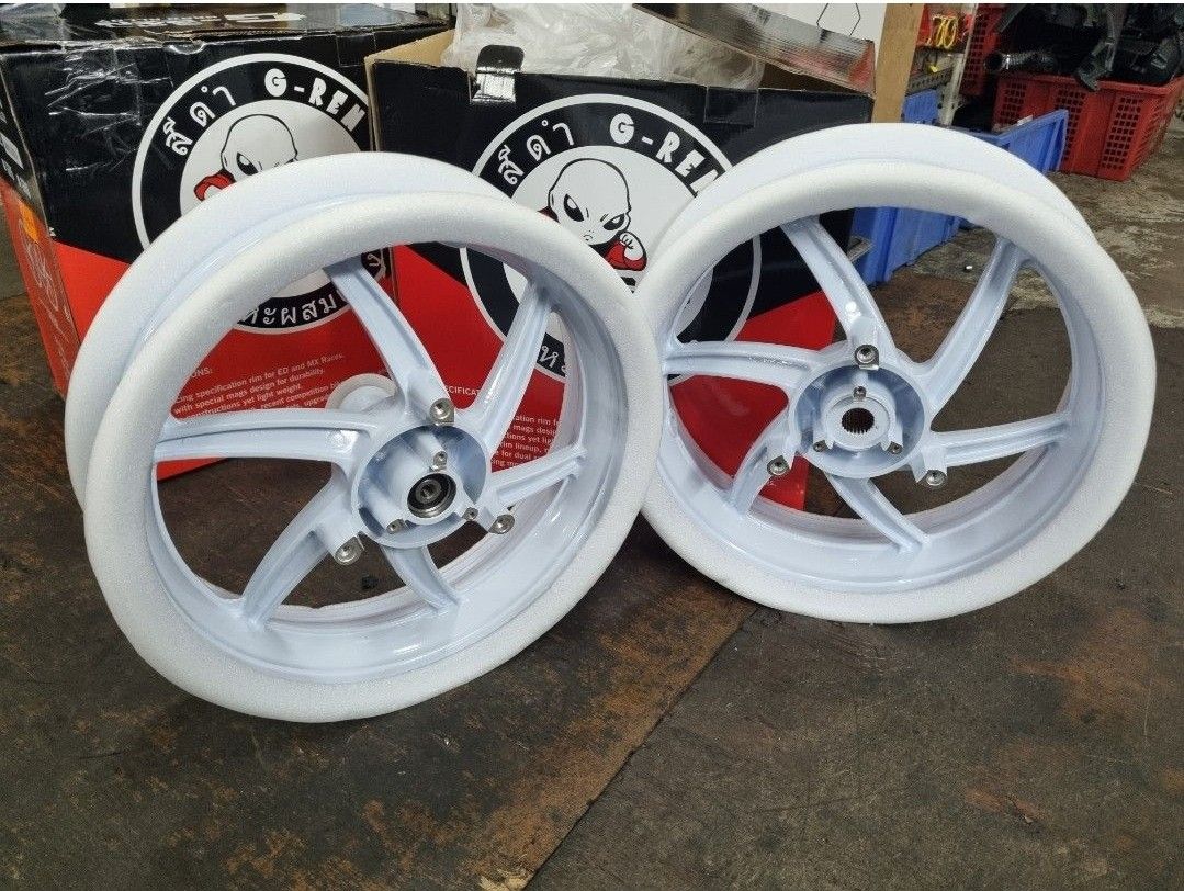 NMAX V2 G-Ren 14 inch Rims, Motorcycles, Motorcycle Accessories on ...