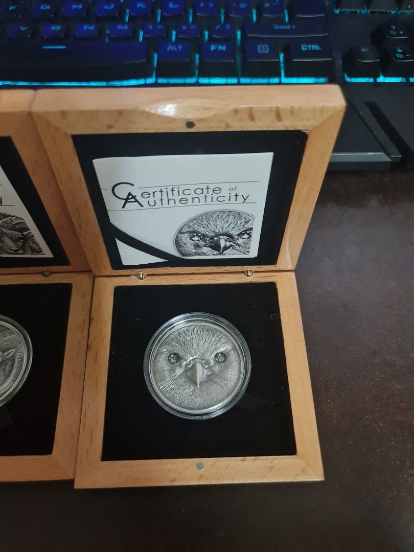 Numismatic Silver Coin Mongolian Wildlife Protection Series Limited ...