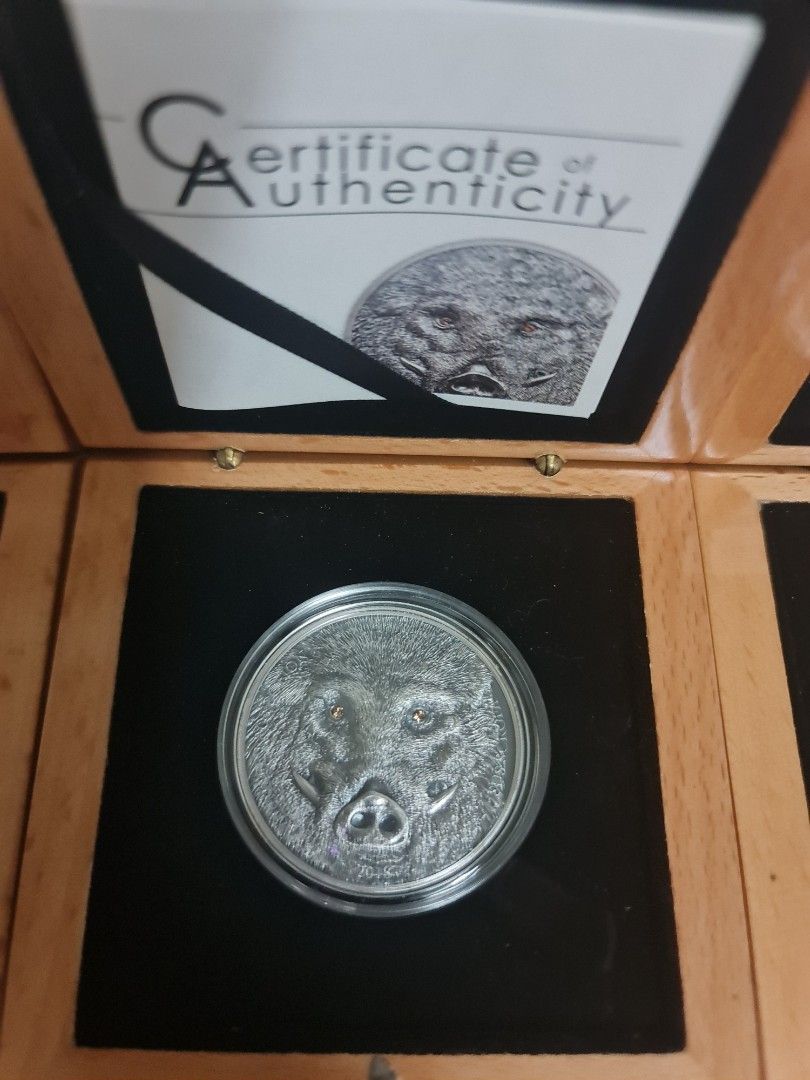 Numismatic Silver Coin Mongolian Wildlife Protection Series Limited ...