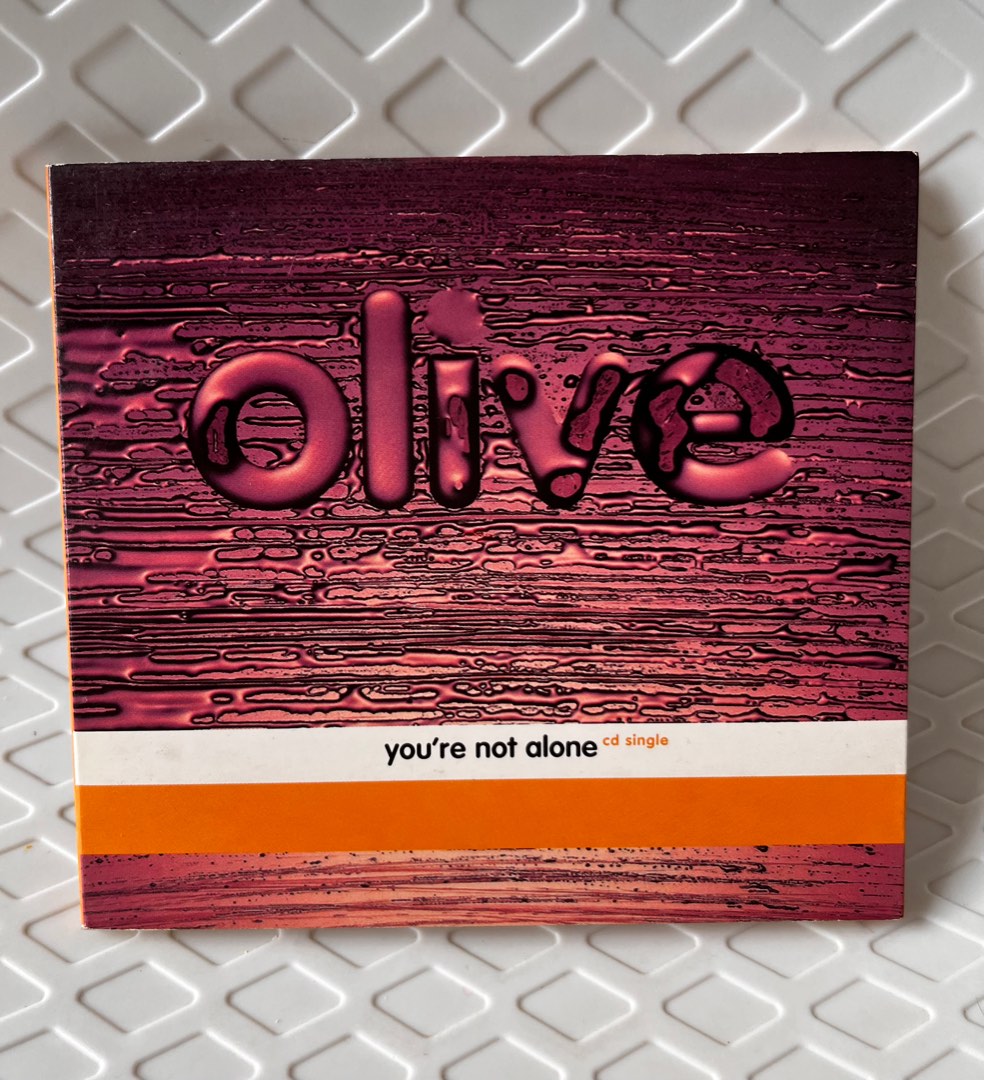 Olive “You’re Not Alone” CD single, Hobbies & Toys, Music & Media, CDs ...