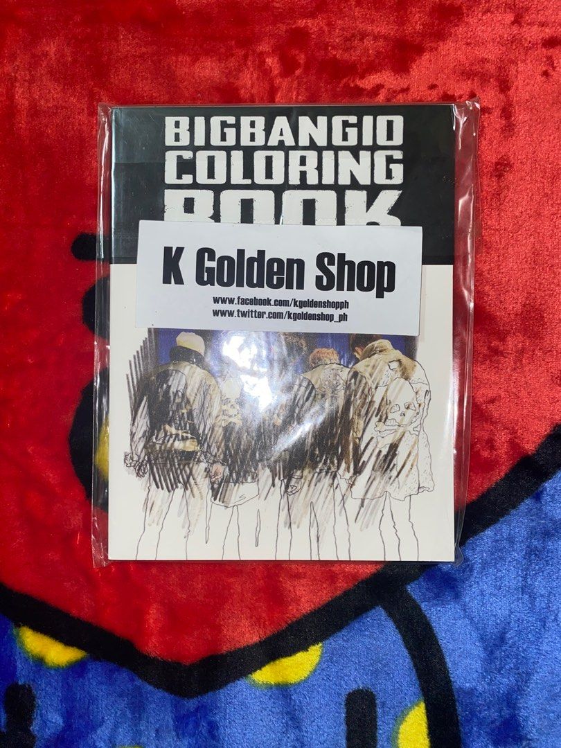 [ONHAND] [10th] Bigbang Coloring Book, Hobbies & Toys, Memorabilia ...