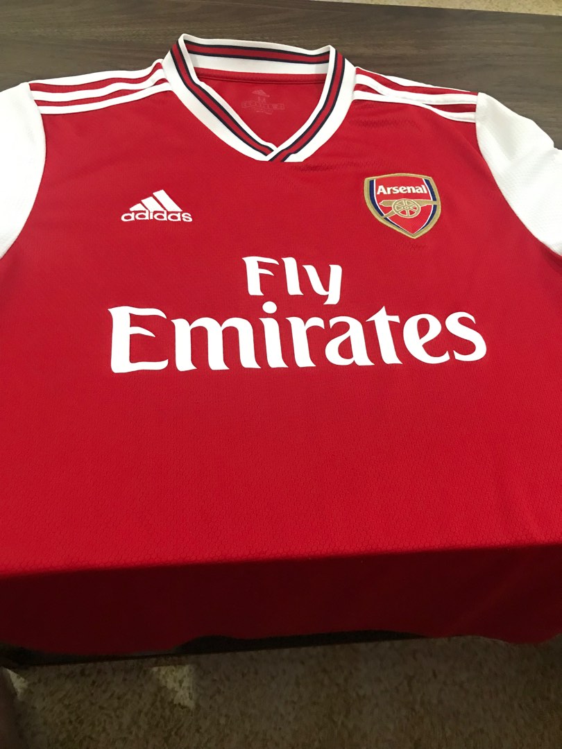 Original Arsenal jersey, Men's Fashion, Activewear on Carousell