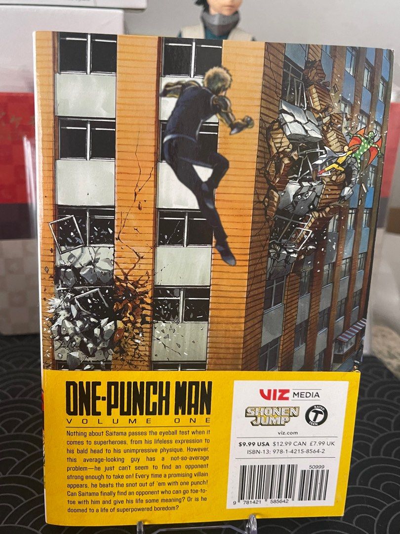 (Original) One-Punch Man - Vol. 1 English, Hobbies & Toys, Books ...