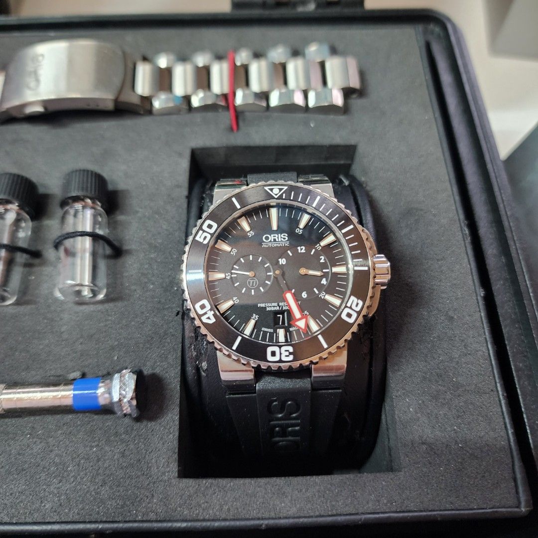 Oris Aquis Regulateur “Der Meistertaucher” (master diver) Titanium 43mm ...