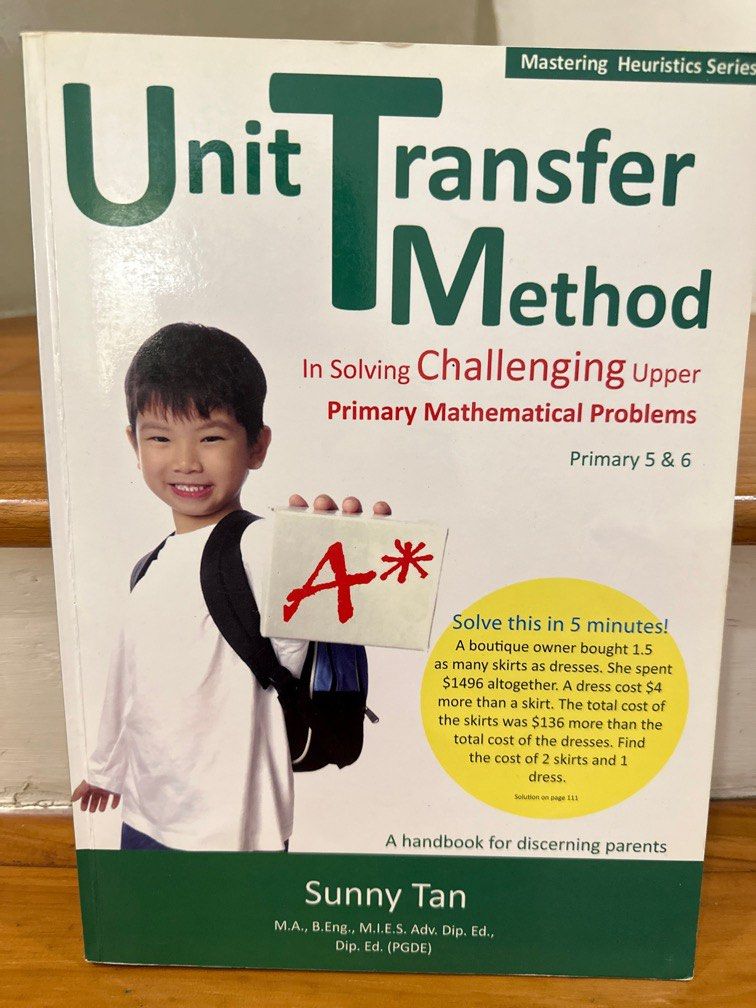 P5 P6 Math Unit Transfer Method - Sunny Tan, Hobbies & Toys, Books ...