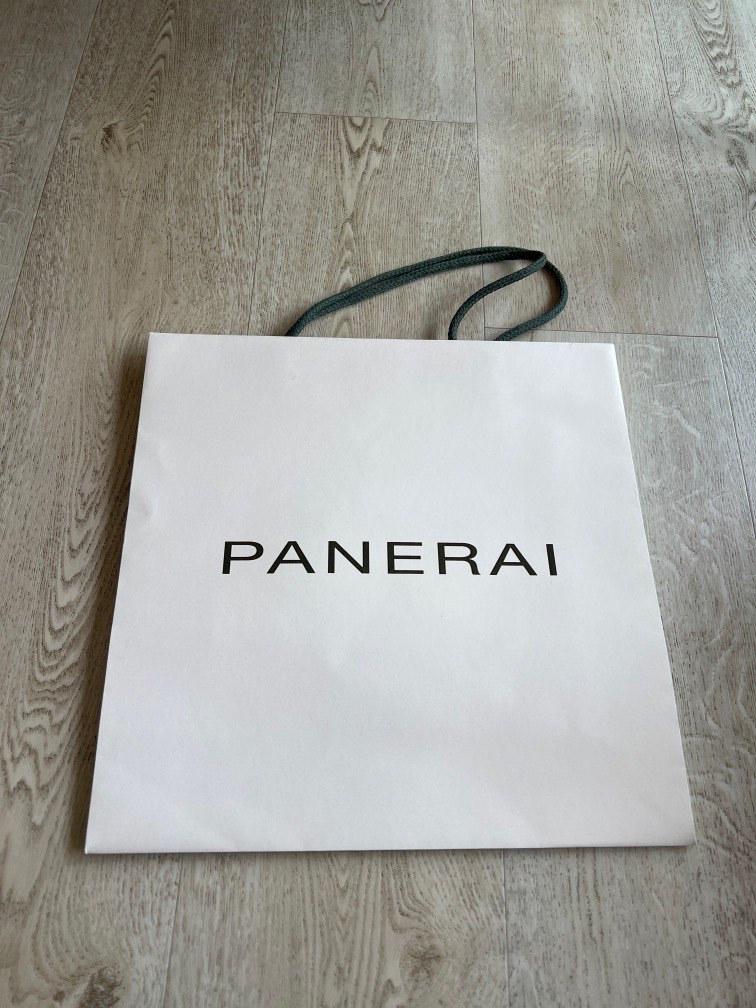 Panerai paper bag, Luxury, Accessories on Carousell