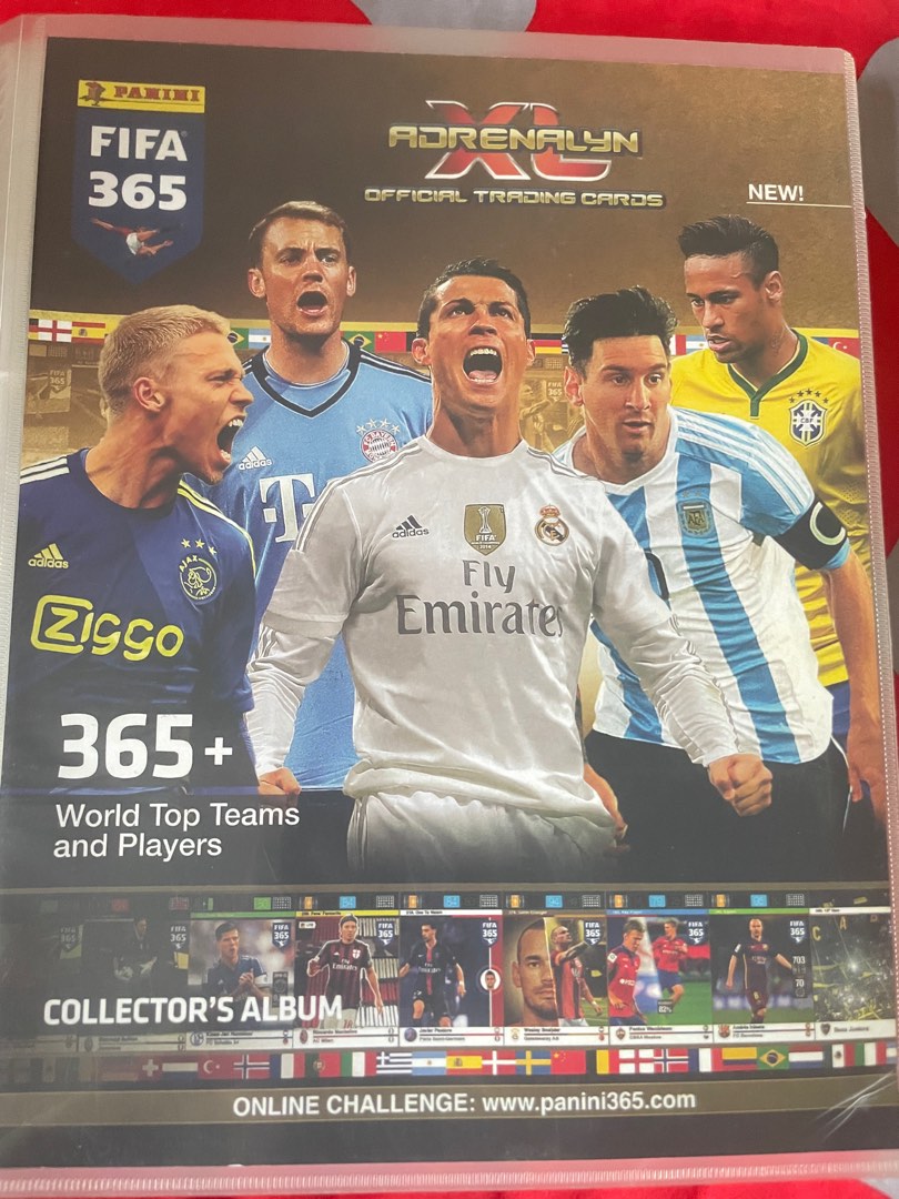 Panini Adrenalyn XL FIFA 365 Collector Binder, Hobbies & Toys, Toys ...