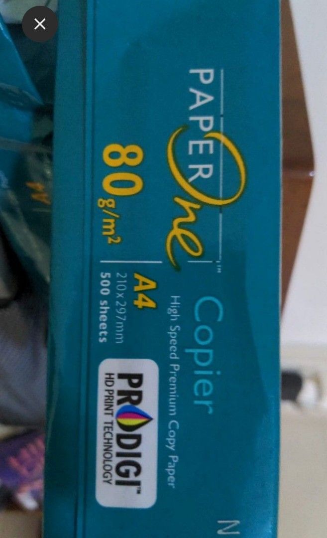 Paperone Copier 80g/m2 A4 sheets paper, Hobbies & Toys, Stationery ...