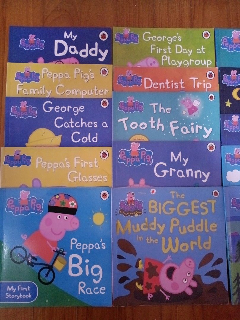 Peppa Pig book series, Hobbies & Toys, Books & Magazines, Children's ...