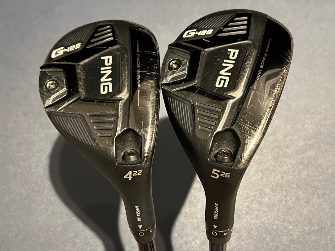 Ping G425 Hybrids (22* & 26*), Sports Equipment, Sports & Games, Golf ...