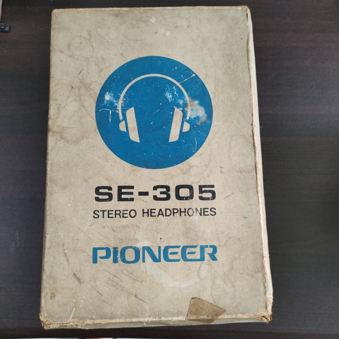 Pioneer 先鋒 SE-305 頭戴式大耳機, 耳機及錄音音訊設備, 頭戴式耳機在旋轉拍賣