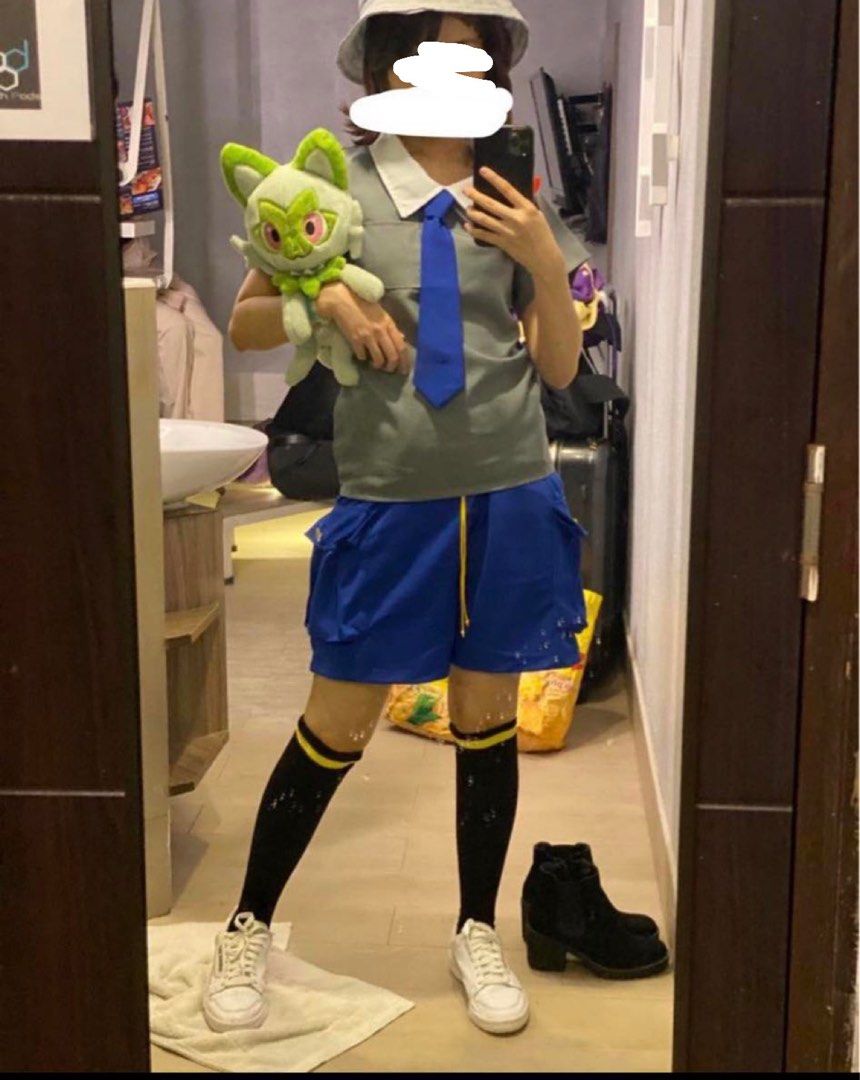 POKEMON Violet Uva Academy Uniform Cosplay Halloween Costume Size ...