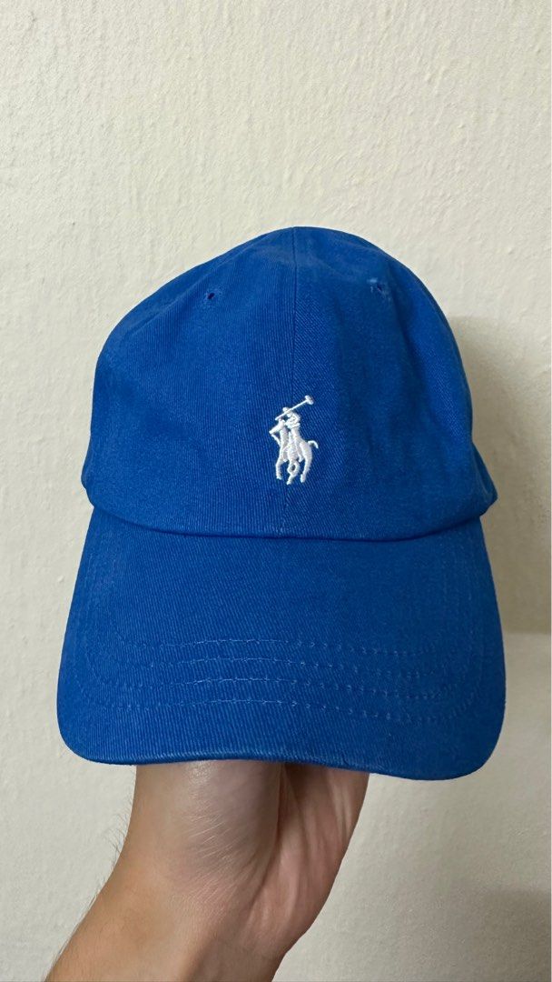 Polo Cap (Blue), Men's Fashion, Watches & Accessories, Caps & Hats on ...
