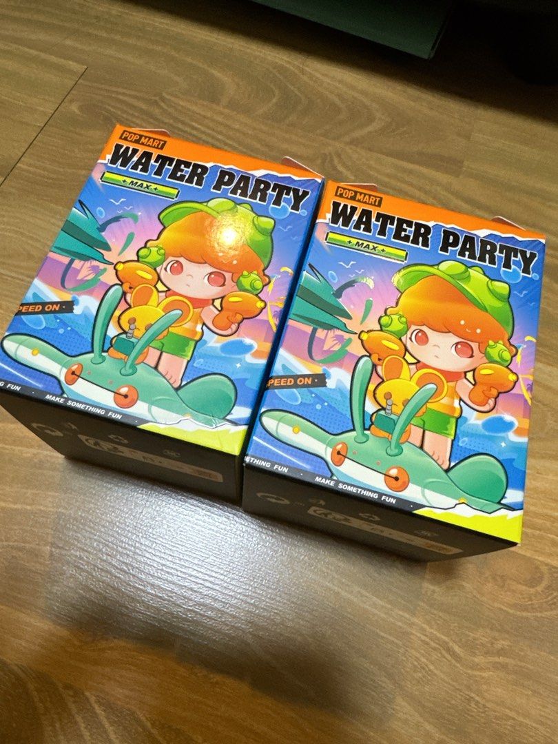 Pop mart water party, Hobbies & Toys, Toys & Games on Carousell