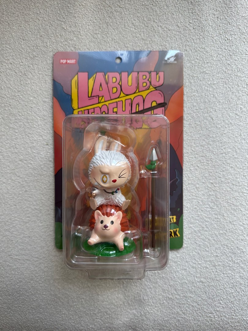 Popmart Labubu hedgehog figure, Hobbies & Toys, Toys & Games on Carousell
