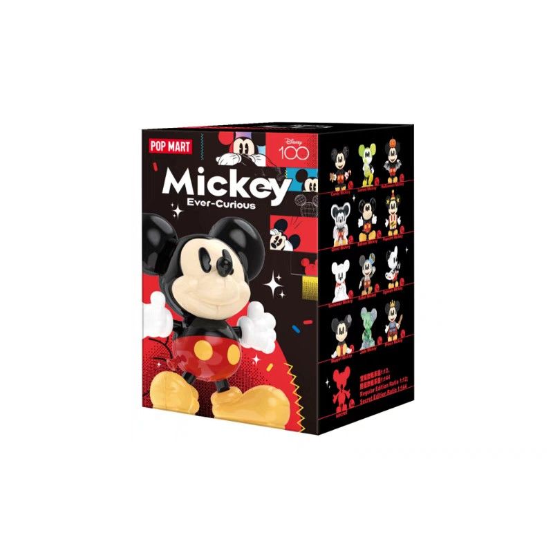 POPMART Mickey Mouse Ever Curious exclusive figures 2023 disney 100th ...