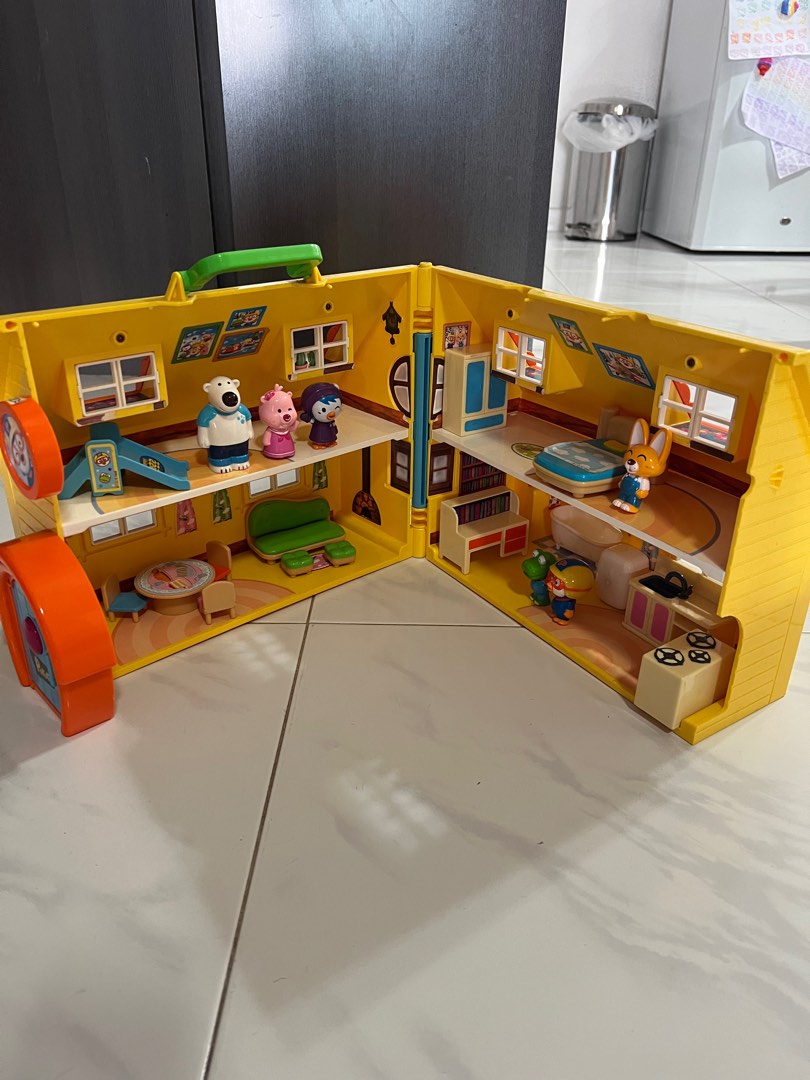 Pororo and Friends Toy House, Hobbies & Toys, Toys & Games on Carousell