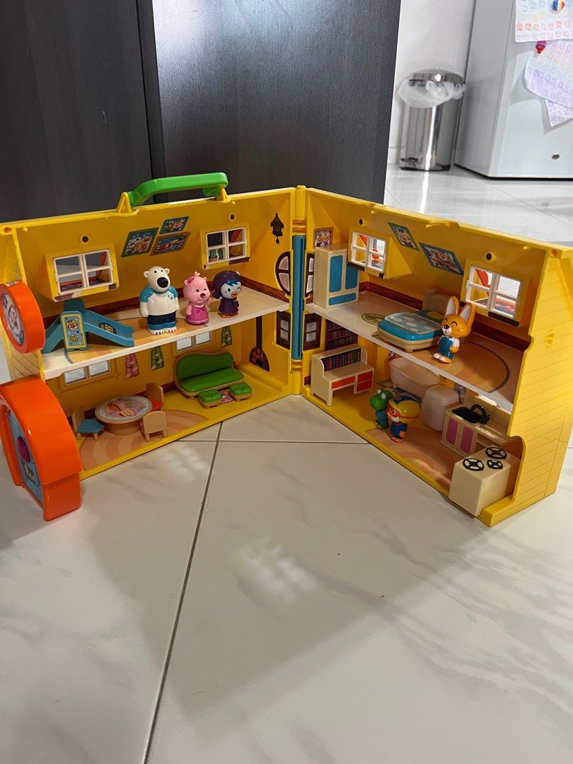 Pororo and Friends Toy House, Hobbies & Toys, Toys & Games on Carousell