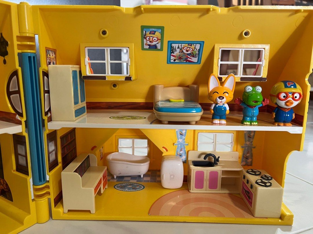 Pororo and Friends Toy House, Hobbies & Toys, Toys & Games on Carousell
