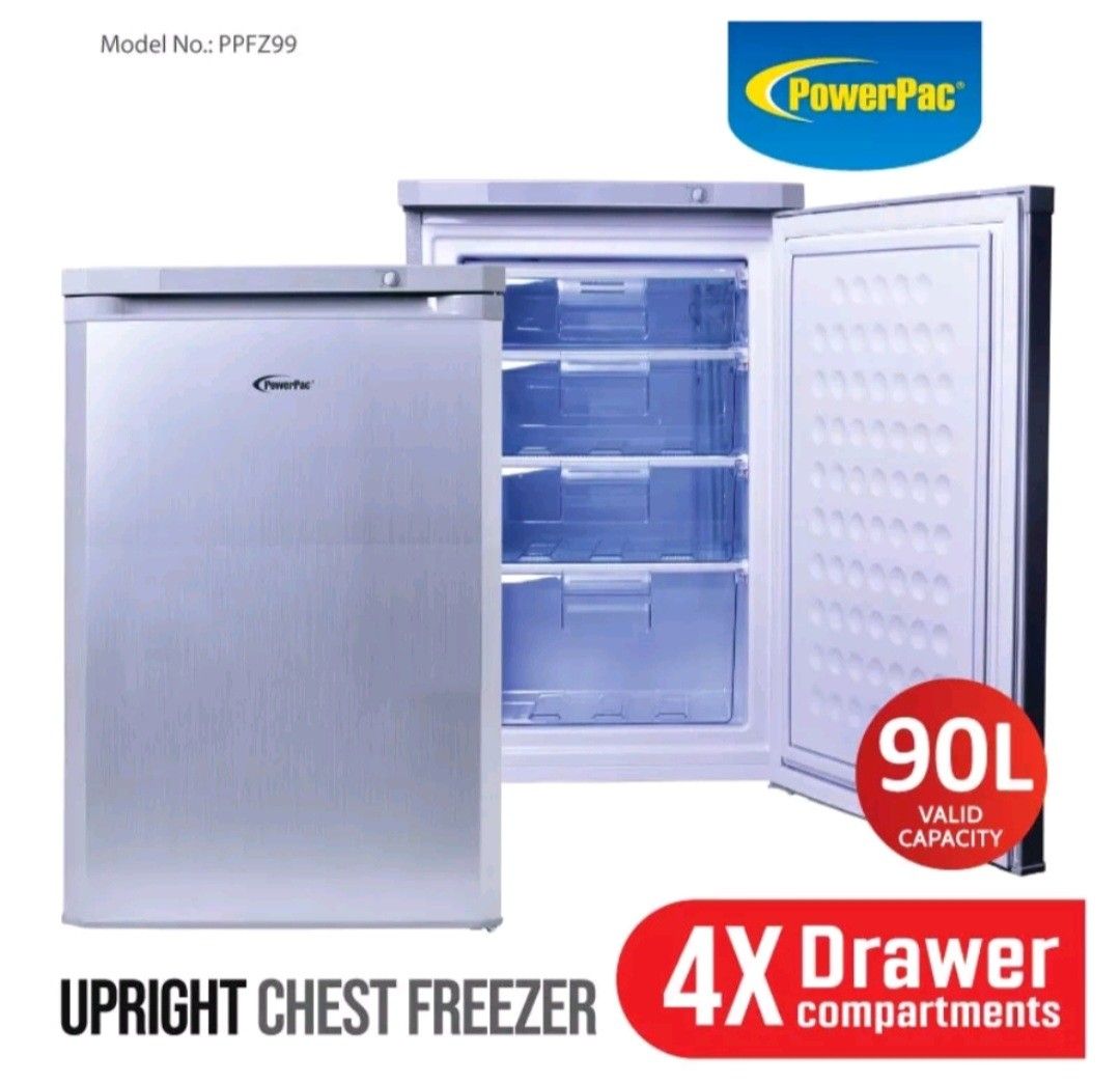 PowerPac Chest Freezer, Upright freezer, 35% OFF Freestanding Freezer ...