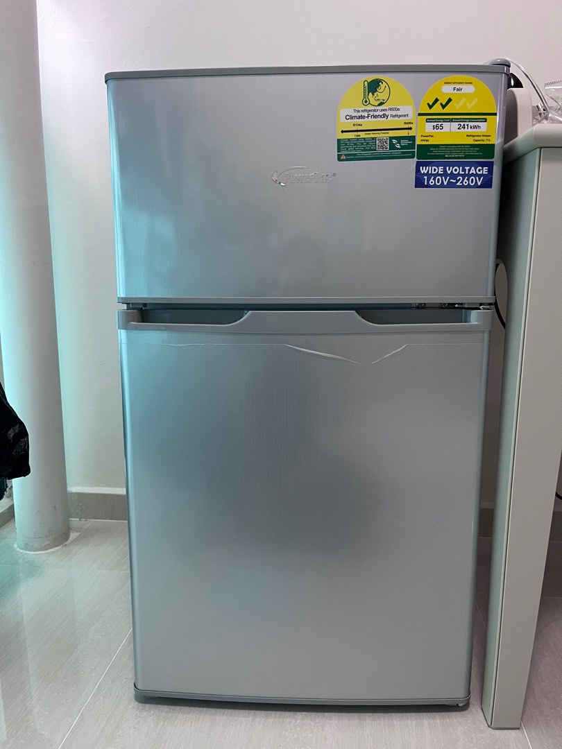 Powerpac Mini Fridge Mini Bar with Freezer 71L 2 Doors, TV & Home ...