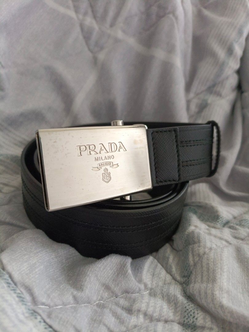Prada men's belt, Men's Fashion, Watches & Accessories, Belts on Carousell