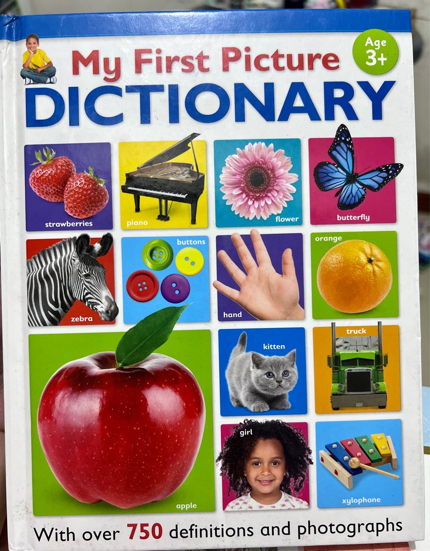 Pre-loved Hardbound My First Picture Dictionary, Hobbies & Toys, Books ...