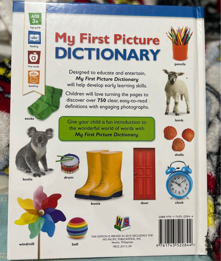 Pre-loved Hardbound My First Picture Dictionary, Hobbies & Toys, Books ...