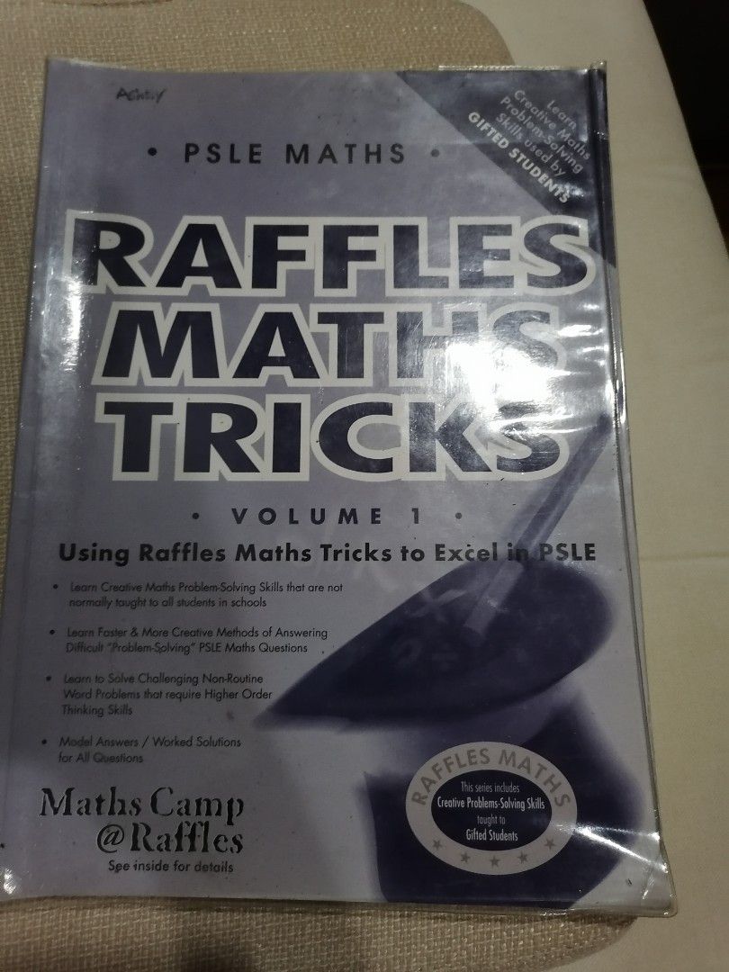 PSLE MATHS BOOKS Raffles tough math, Hobbies & Toys, Books & Magazines ...
