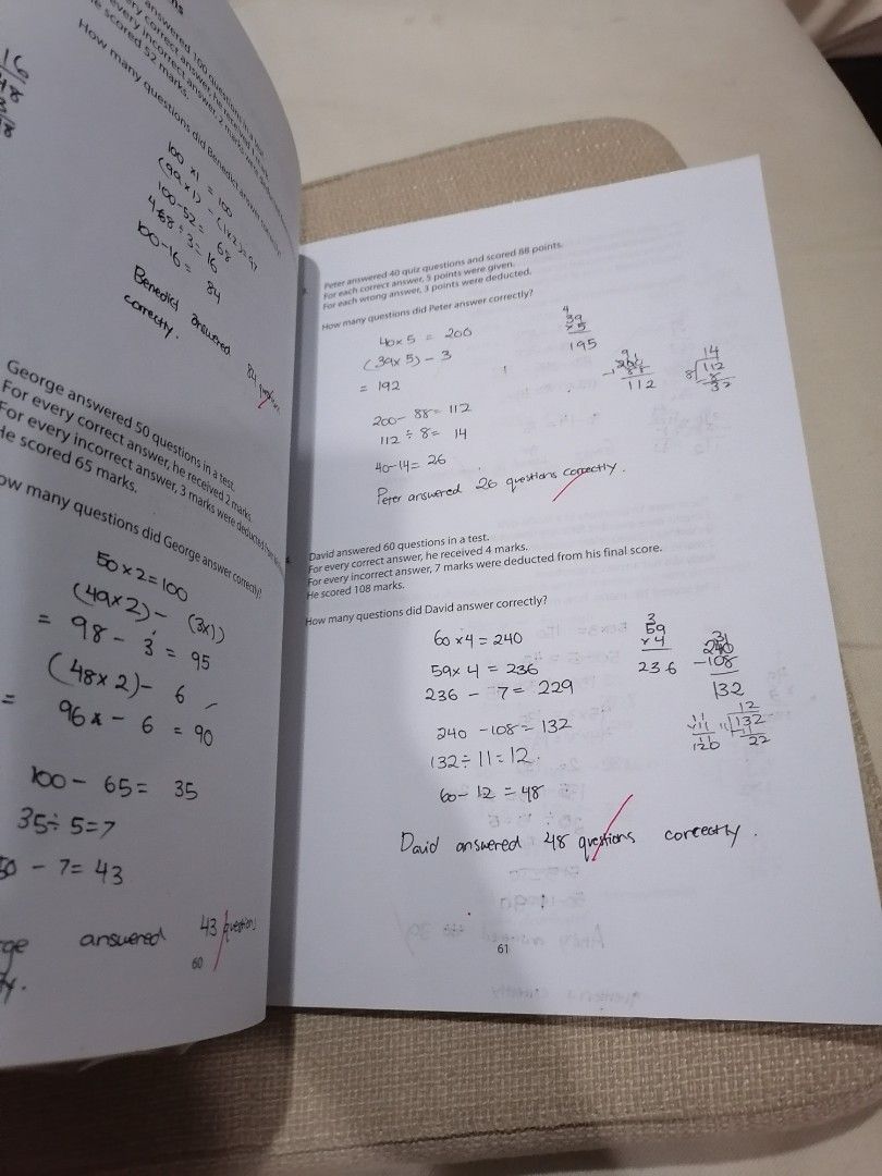 PSLE MATHS BOOKS Raffles tough math, Hobbies & Toys, Books & Magazines ...