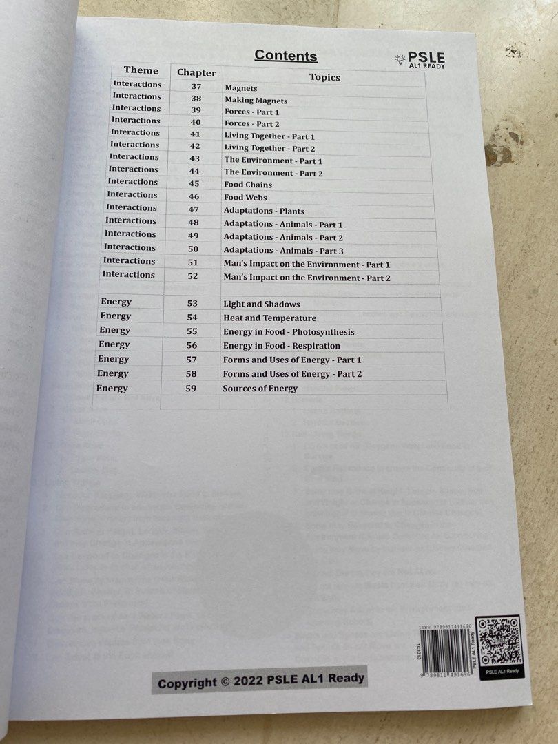 PSLE science AL1 ready, Hobbies & Toys, Books & Magazines, Assessment ...