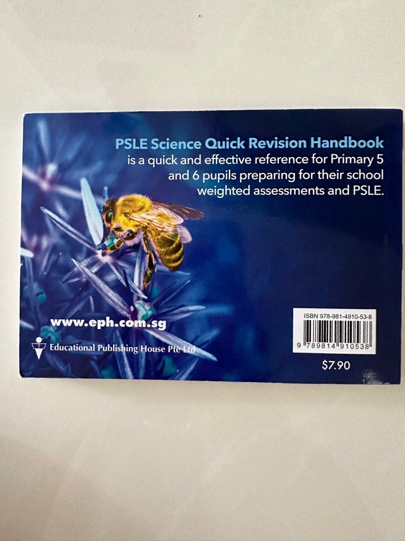 PSLE Science Quick Revision Handbook, Hobbies & Toys, Books & Magazines ...