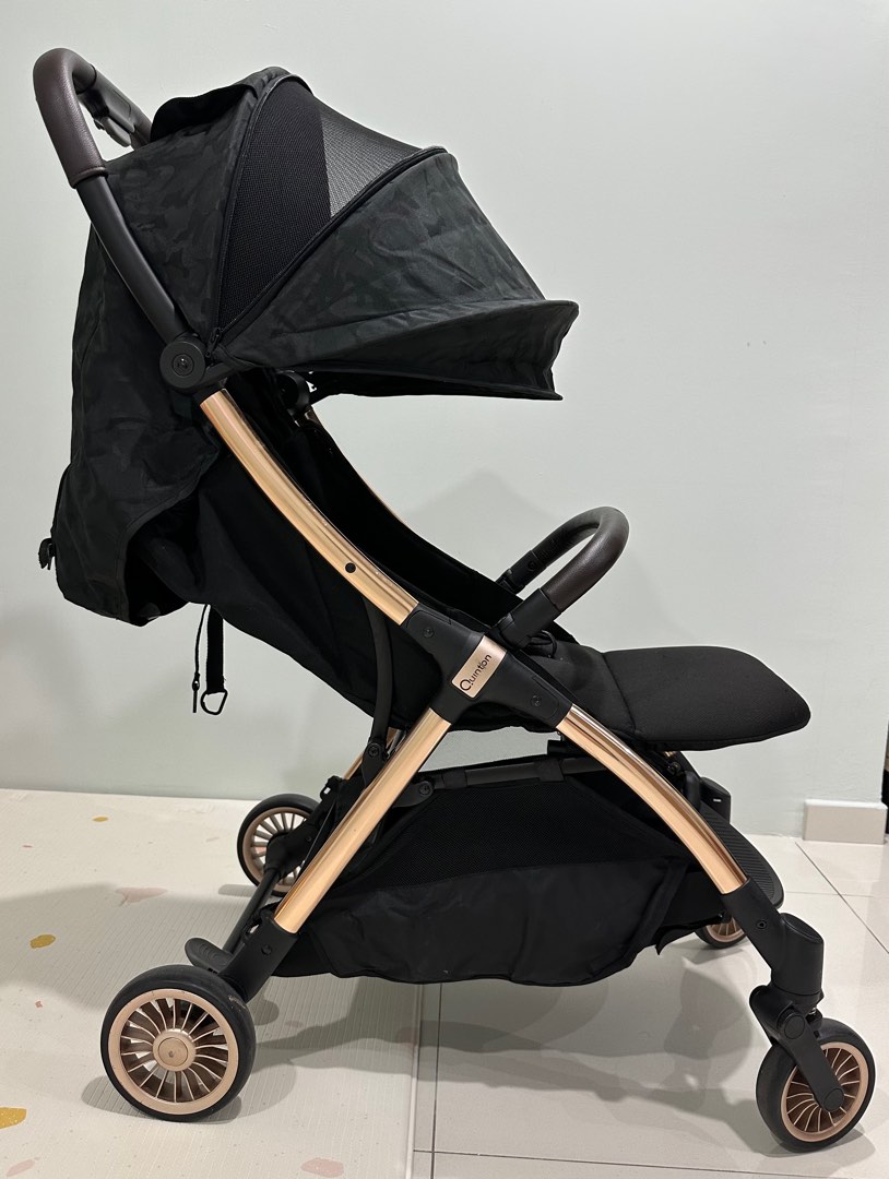Quinton Rose Gold Stroller, Babies & Kids, Going Out, Strollers on ...