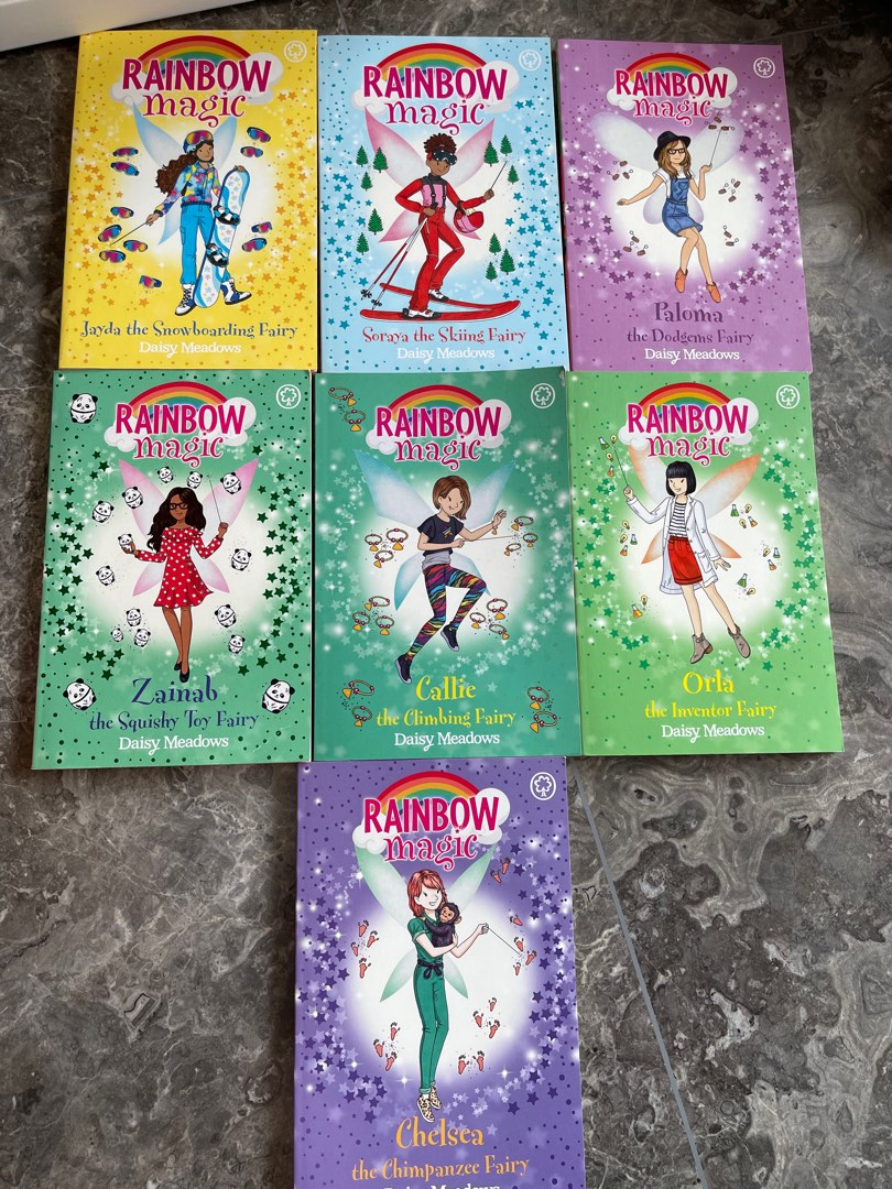 RAINBOW MAGIC books - set of 7, Hobbies & Toys, Books & Magazines ...