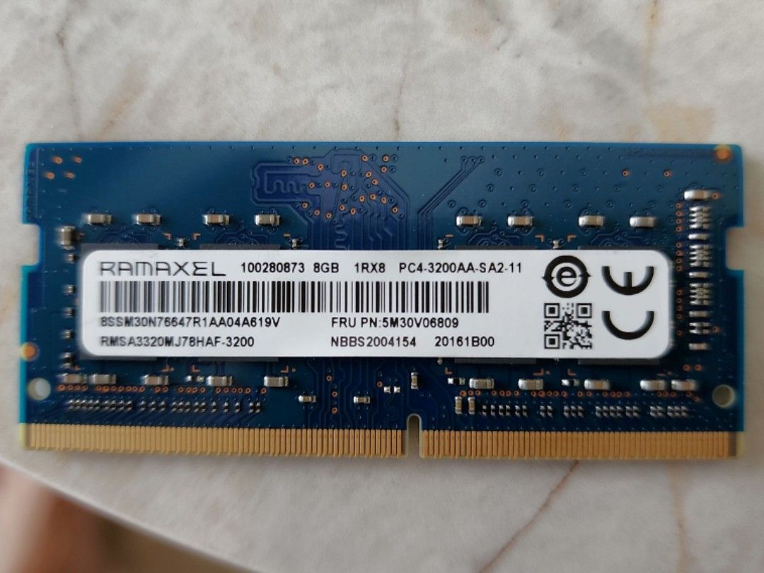 Ramaxel 8GB RAM 3200mhz, Computers & Tech, Parts & Accessories ...