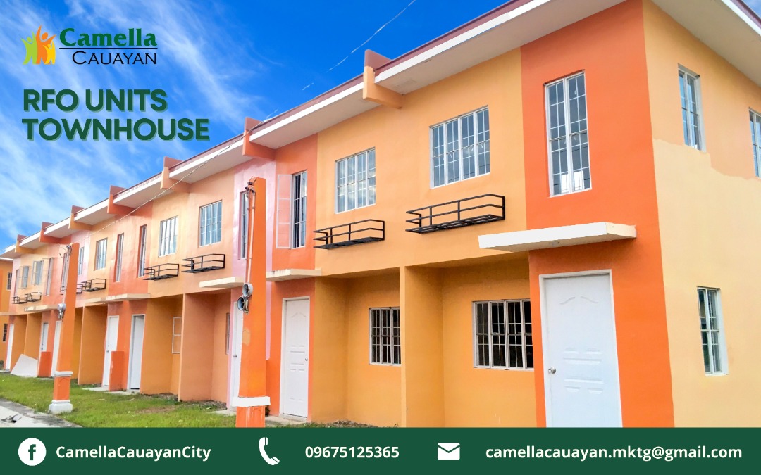 Ready for Occupancy Townhouse For Sale in Camella Cauayan, Property ...