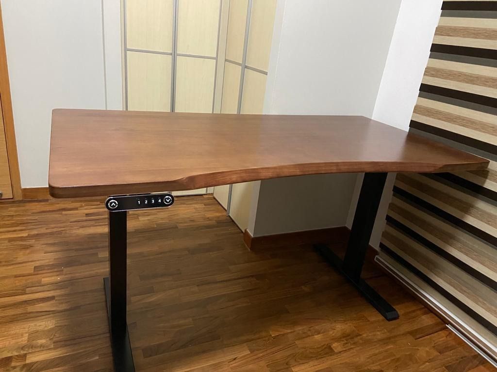 READY STOCK (100% Solid Pine Wood, 2.7cm thick ) Customizable Electric ...