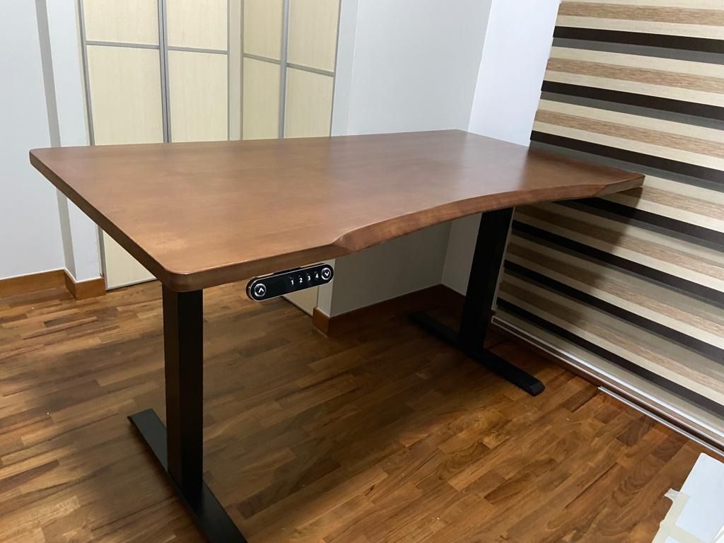 READY STOCK (100% Solid Pine Wood, 2.7cm thick ) Customizable Electric ...