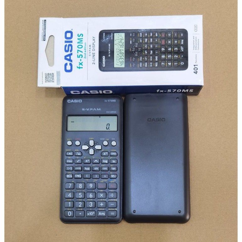 Readystock Form1-5 New Casio Scientific calculator fx-570ms, SPM ...
