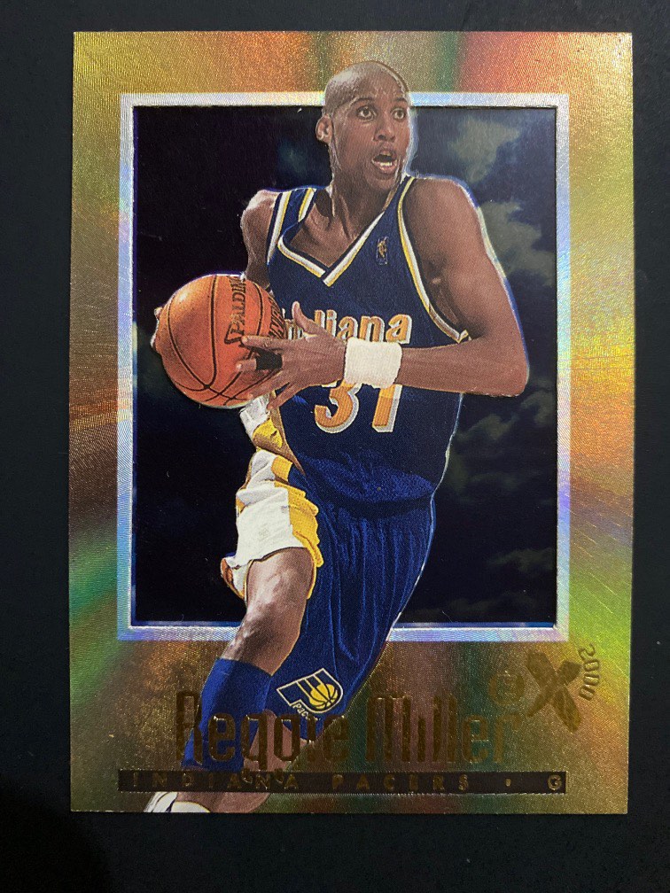 Reggie Miller EX 2000 Collectible Cards, Hobbies & Toys, Toys & Games ...