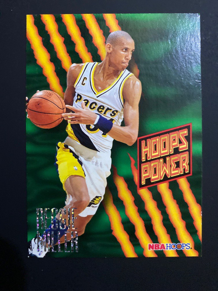 Reggie Miller Hoops Power Collectible Cards, Hobbies & Toys, Toys ...