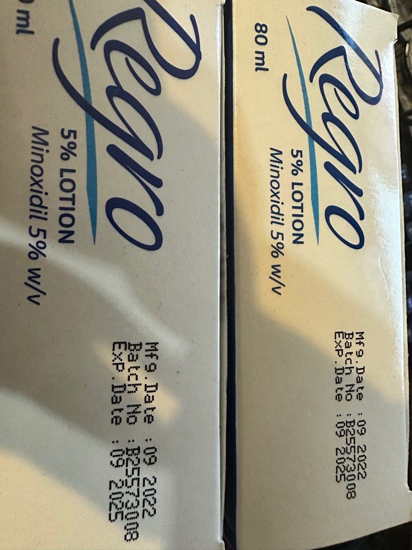Regro 5% Minoxidil, Health & Nutrition, Health Supplements, Vitamins & Supplements on Carousell