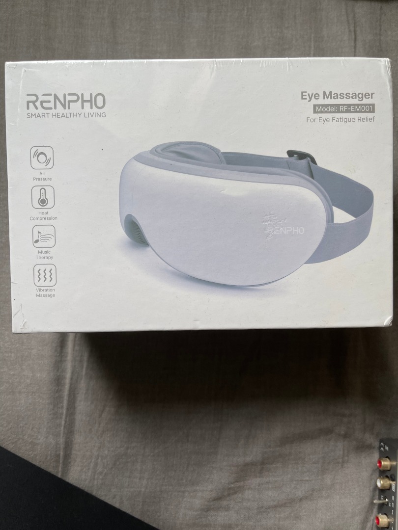 Renpho Eye Massager (WHITE), Health & Nutrition, Massage Devices on ...