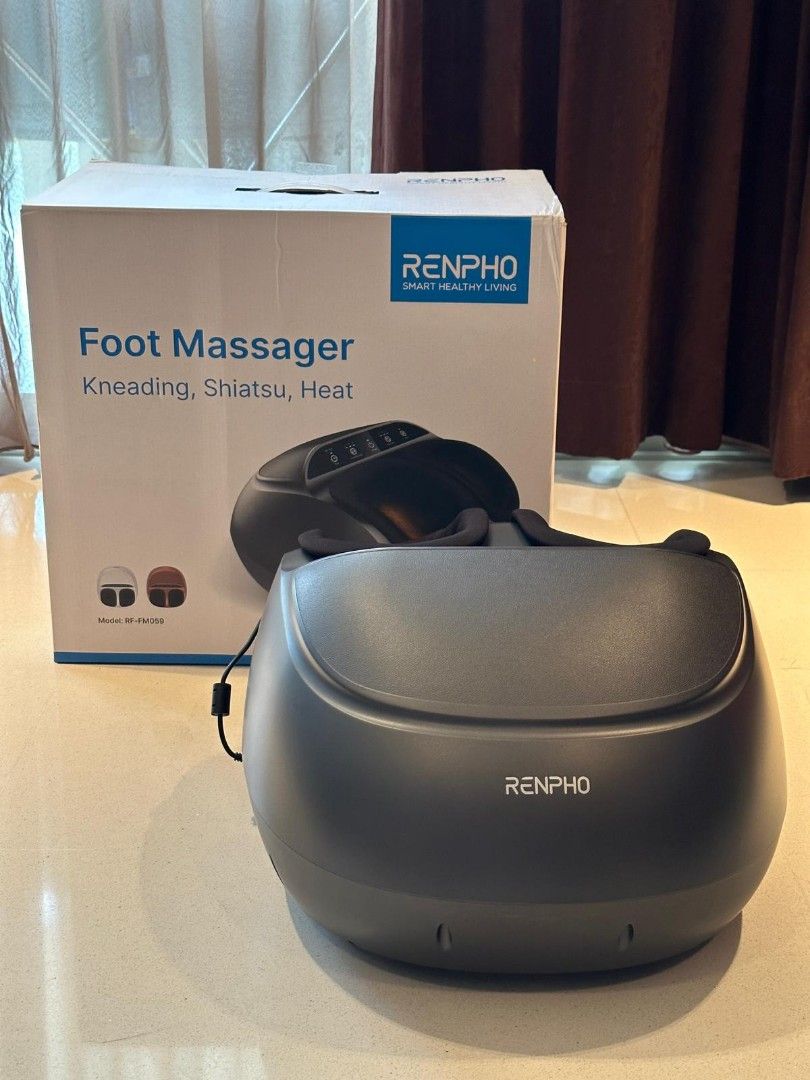 Renpho foot massager, Health & Nutrition, Massage Devices on Carousell