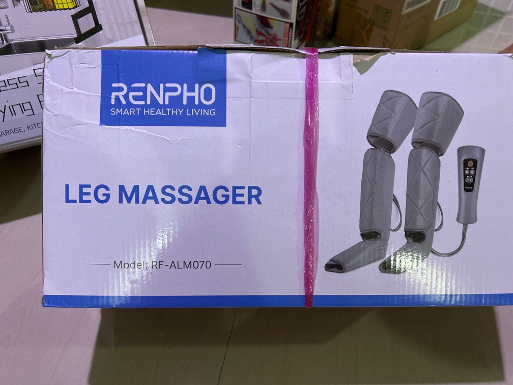 RENPHO leg massager, Health & Nutrition, Massage Devices on Carousell