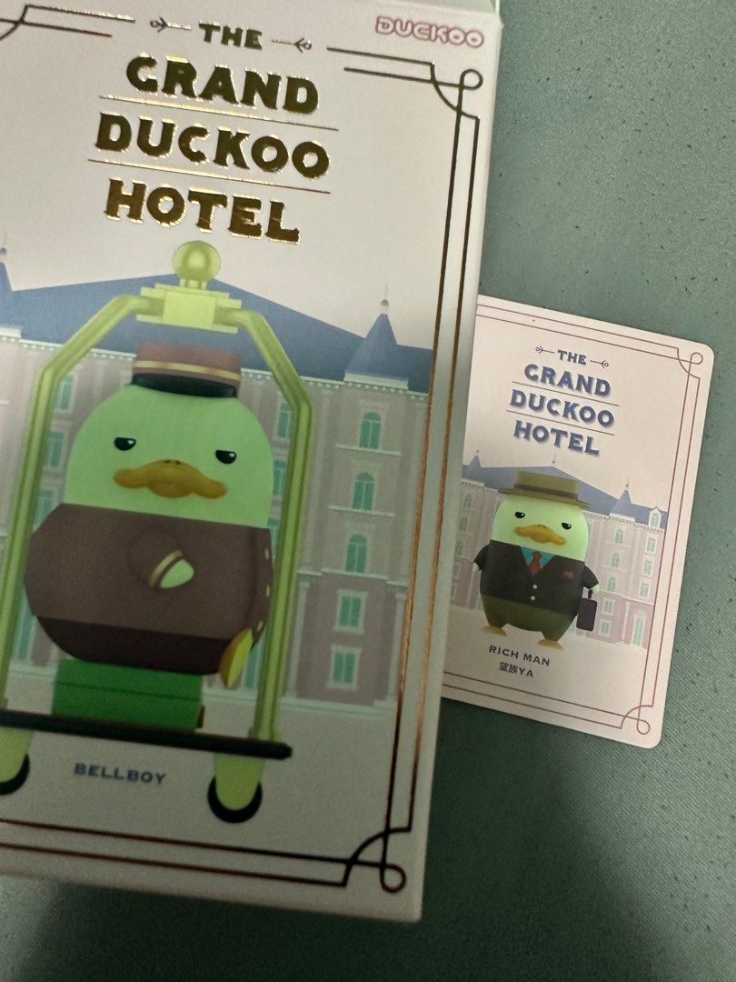 Rich man- pop mart Duckoo hotel series, Hobbies & Toys, Toys & Games on ...