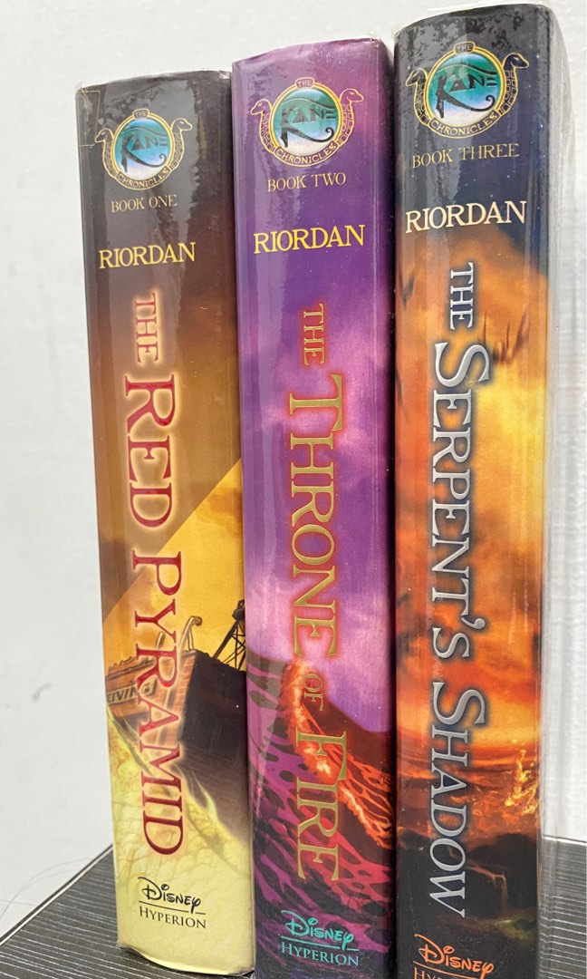 Rick Riordan - The Kane Chronicles (Hard Bound), Hobbies & Toys, Books ...